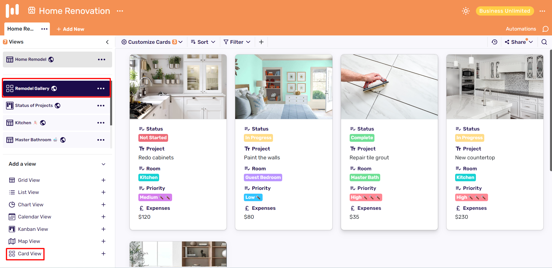 Free Home Remodel & Renovation Spreadsheet Template Free Home Remodel & Renovation Spreadsheet Template